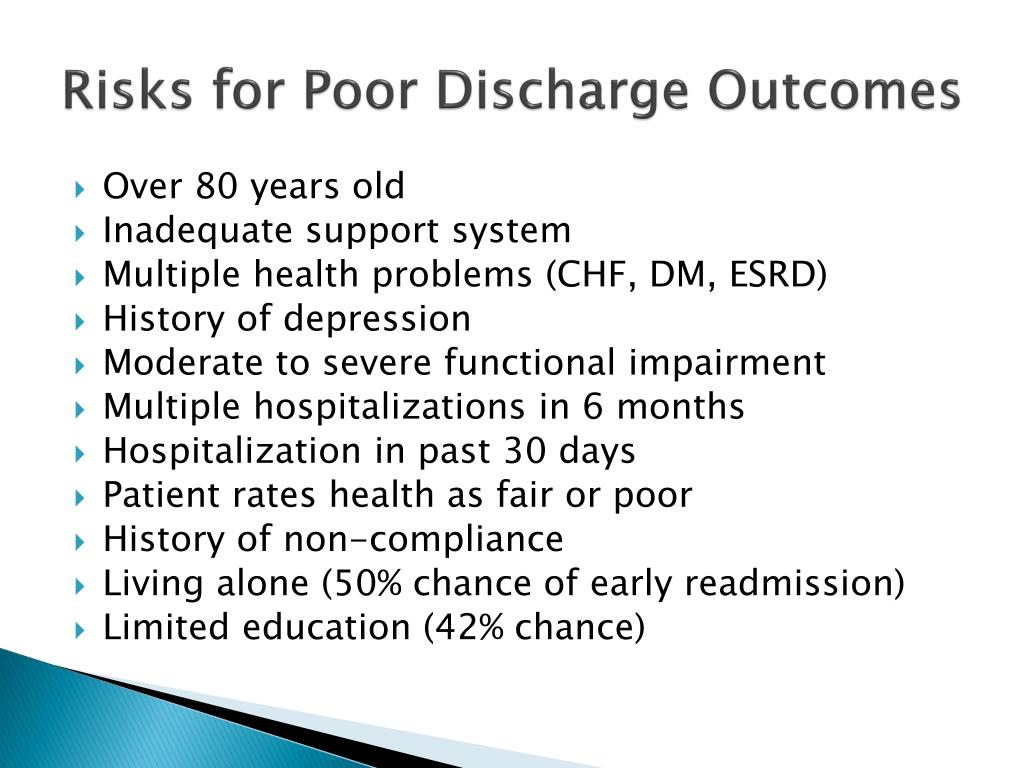 PPT - Discharge Planning in the Acute Care Setting PowerPoint ...
