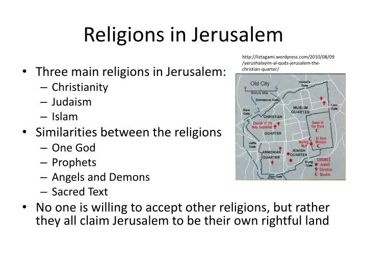 PPT - Religions in Jerusalem PowerPoint Presentation, free download ...