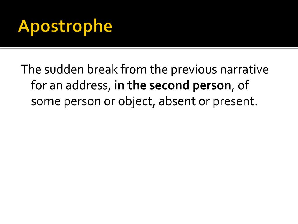 PPT - Literary Devices/Stylistic Features the AP People Expect you to ...