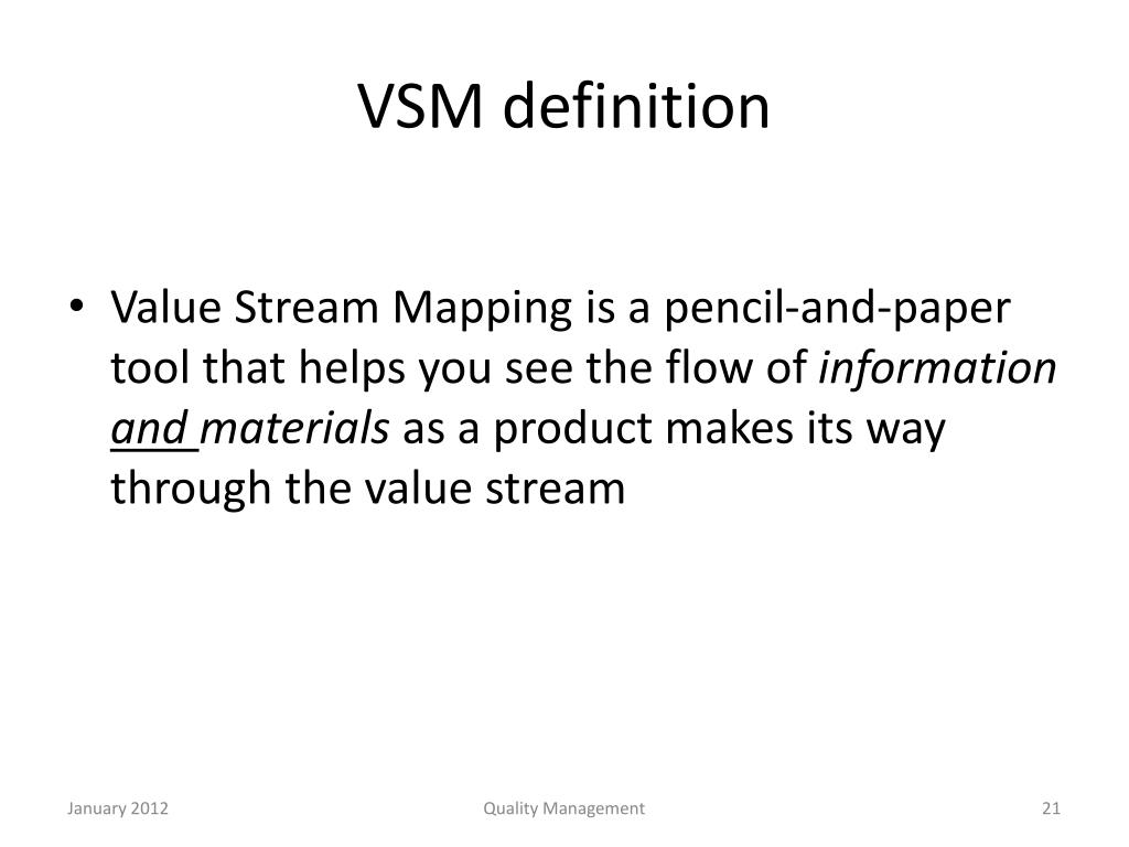 PPT - Six Sigma, Lean, Just-in-Time, International Quality Standards ...