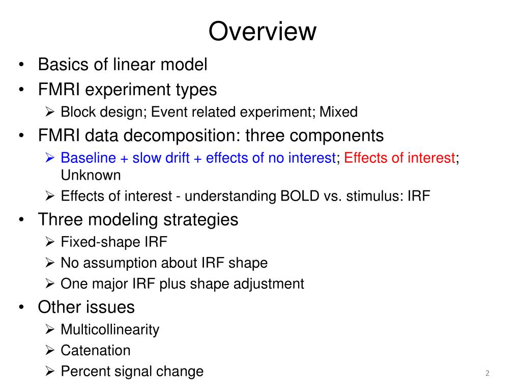 Ppt Fmri Data Analysis At Individual Level Powerpoint Presentation