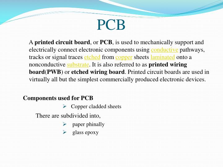 PPT - PCB PowerPoint Presentation - ID:1882701