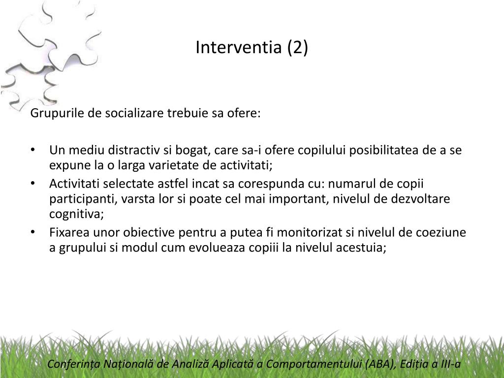PPT - Importanta grupurilor de socializare in integrarea copiilor cu ...