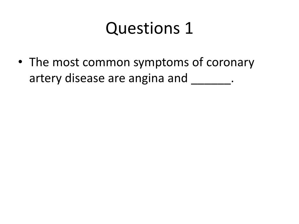 PPT - Cardiovascular Disease: Coronary Artery Disease PowerPoint ...