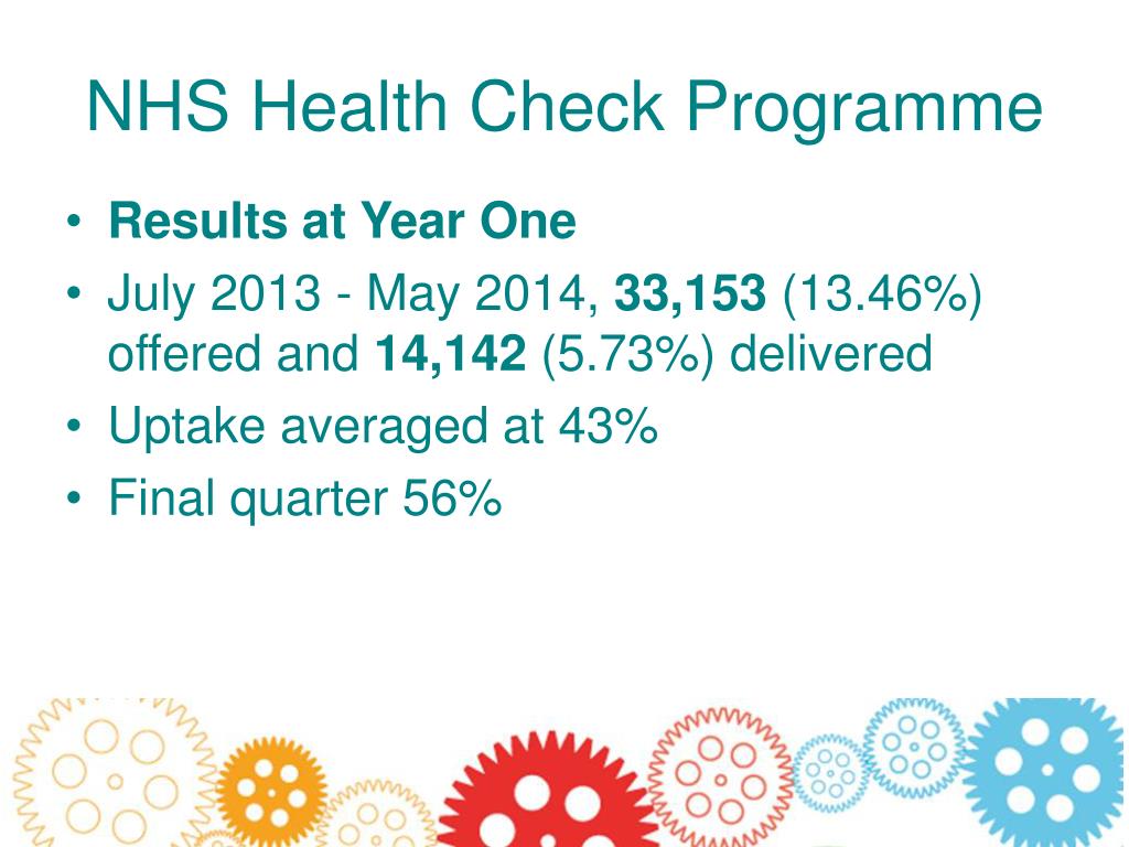 PPT - NHS Health Checks Weight Management –Adults Physical Activity ...