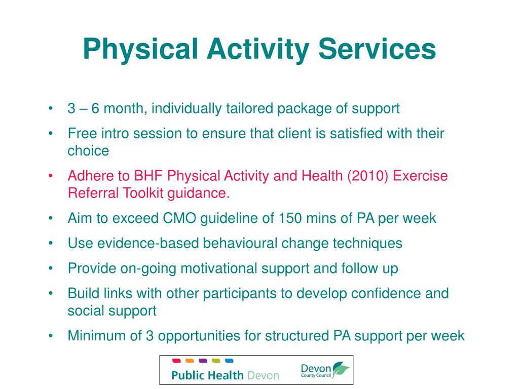 PPT - NHS Health Checks Weight Management –Adults Physical Activity ...