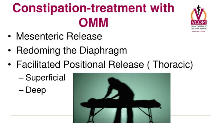PPT - Constipation: An OMM Approach PowerPoint Presentation - ID:1883783