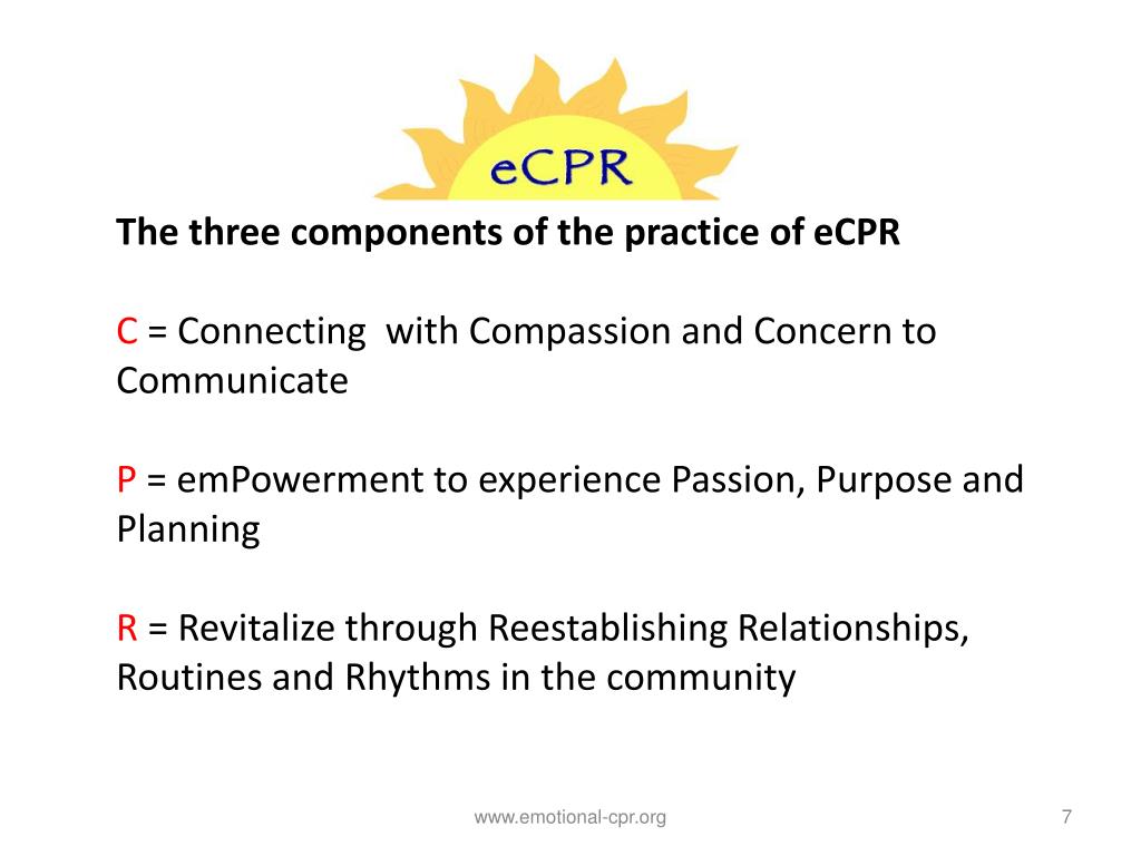 PPT - Emotional CPR: Assisting Others Through Emotional Crisis February ...