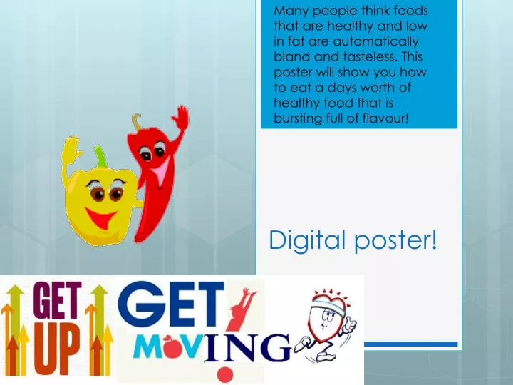 PPT - Digital poster! PowerPoint Presentation, free download - ID:1884202