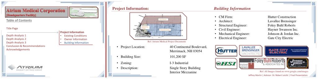 PPT - Atrium Medical Corporation [Headquarters Facility] PowerPoint ...