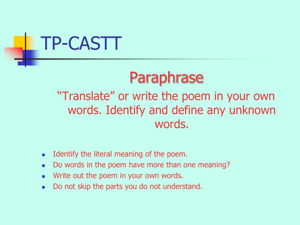 PPT - Poetry – English 9 PowerPoint Presentation, free download - ID ...