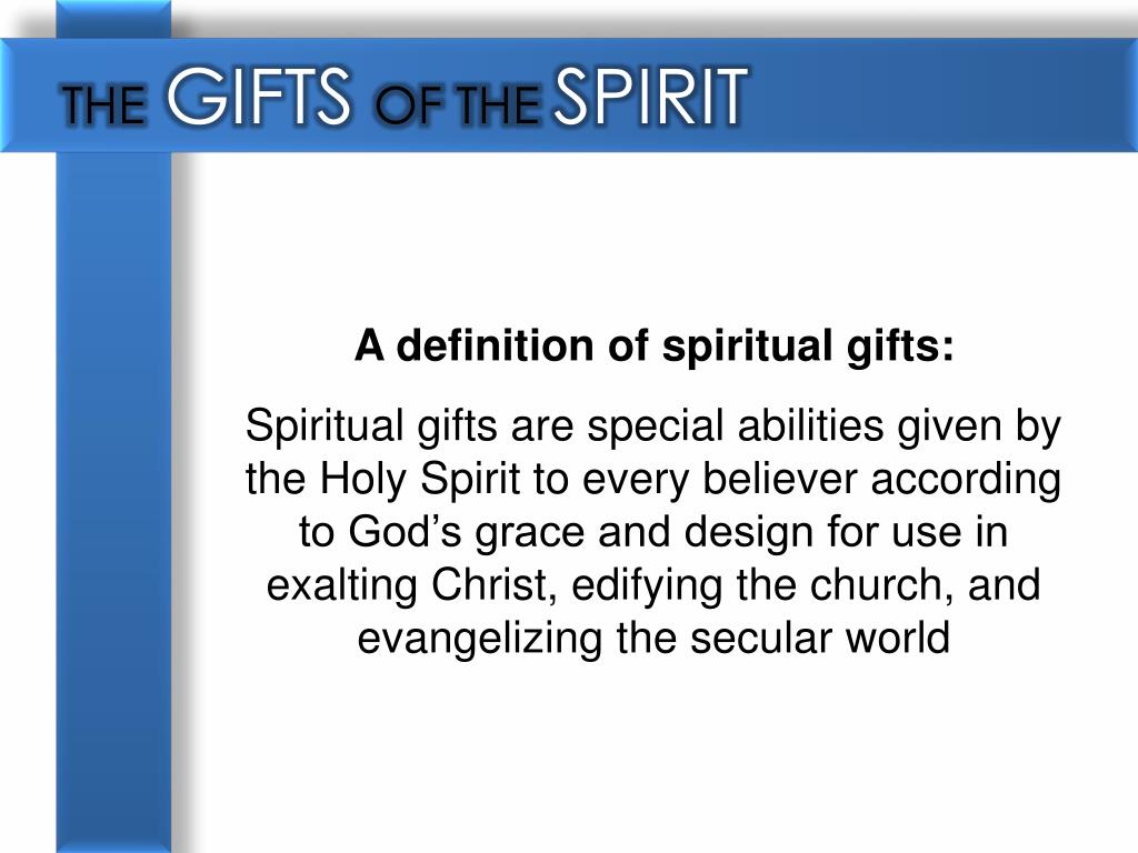 PPT - THE GIFTS OF THE SPIRIT PowerPoint Presentation, free download ...