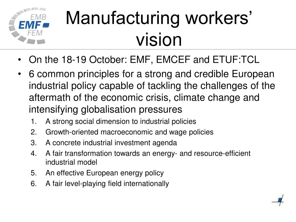 PPT - Europe 2020: industrial policy centre-stage PowerPoint ...