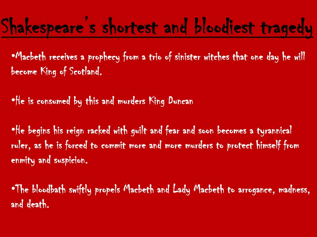 PPT - Introduction to Shakespeare’s Macbeth PowerPoint Presentation ...