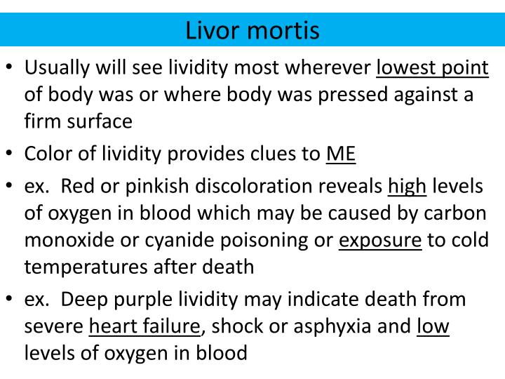 PPT - Time of Death, Decomposition, & Forensic Entomology PowerPoint ...