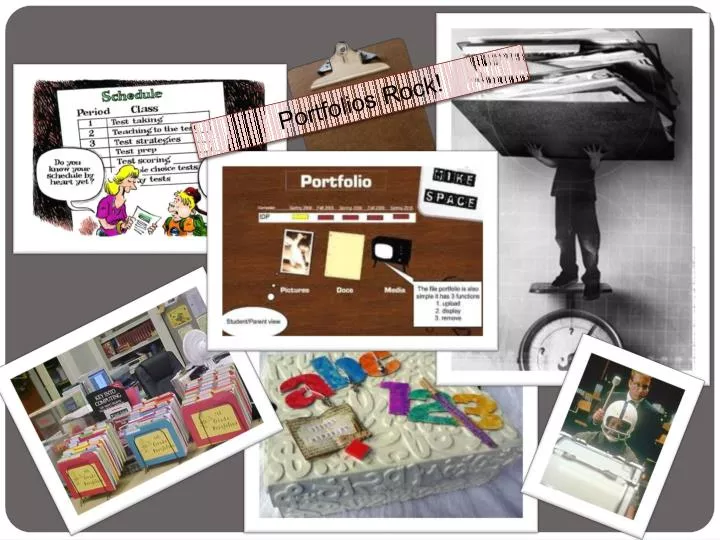 PPT - Portfolios Rock! PowerPoint Presentation, free download - ID:1885405