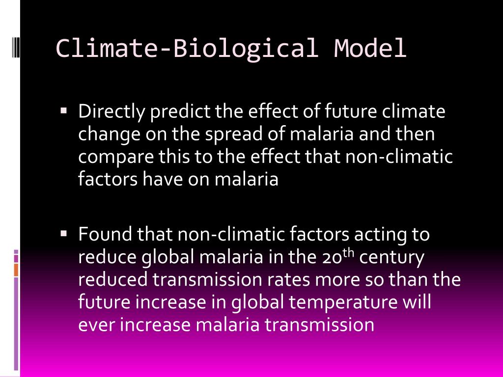 PPT - Hot Topic or Hot Air? Climate Change and Malaria Resurgence in ...