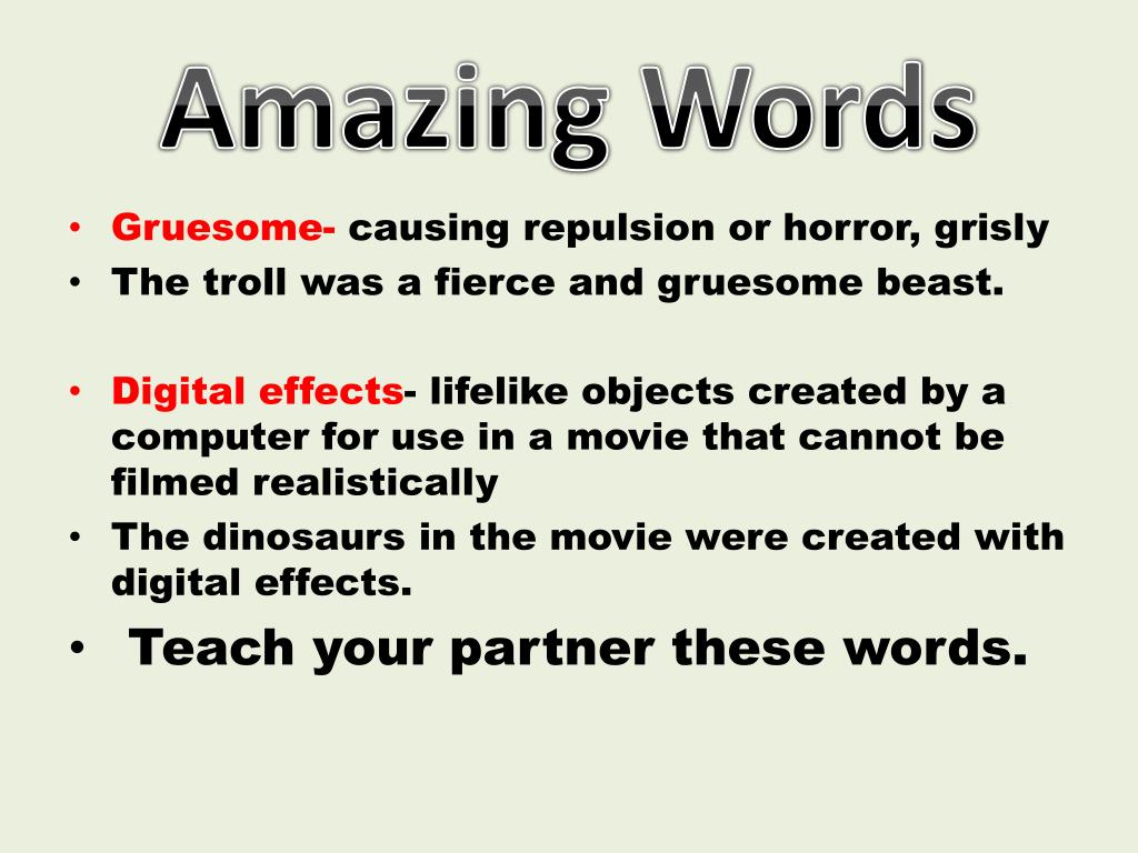 PPT - Special Effects in Film and Television PowerPoint Presentation ...