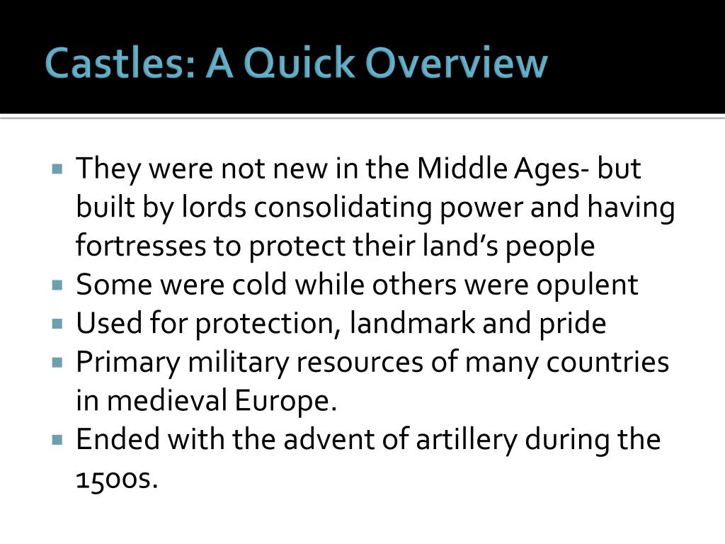 PPT - Castles of Medieval Europe PowerPoint Presentation, free download ...