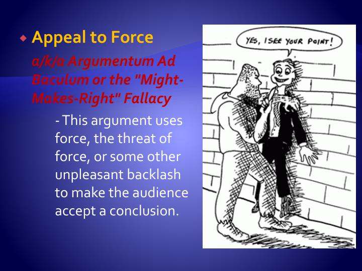 PPT - Fallacies of thinking and Argument PowerPoint Presentation - ID ...