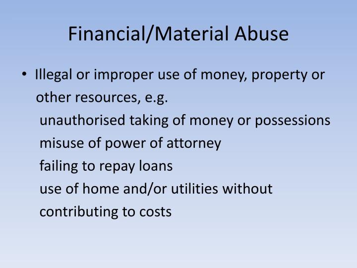 PPT - Elder Abuse & Neglect PowerPoint Presentation - ID:1887503