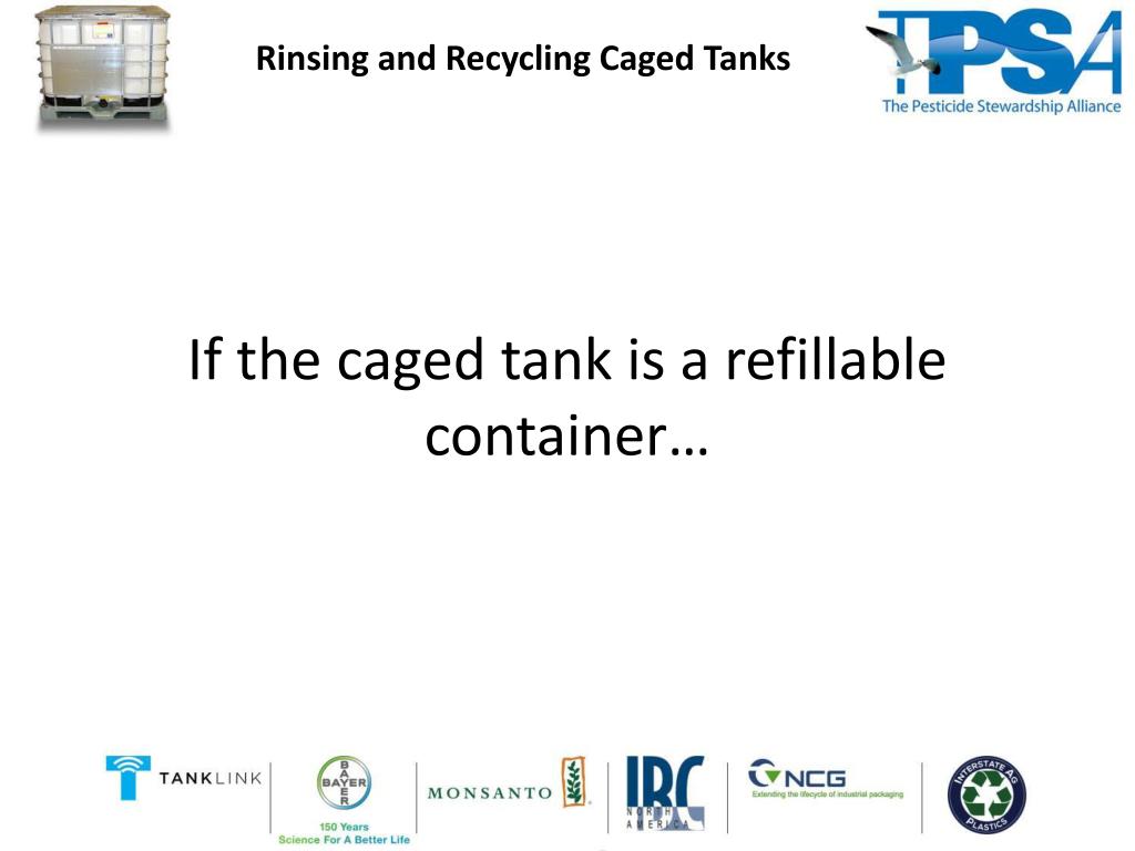PPT - Caged Tanks for Pesticides: Terminology, EPA Regulations and ...