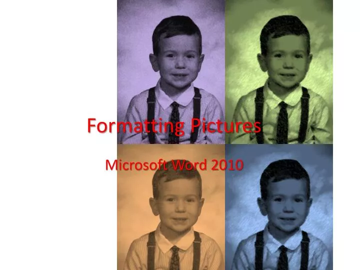 PPT - Formatting Pictures PowerPoint Presentation, free download - ID ...
