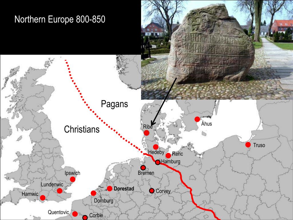 PPT - Ansgar’s church in Ribe – The Viking Age cemetery underneath the ...