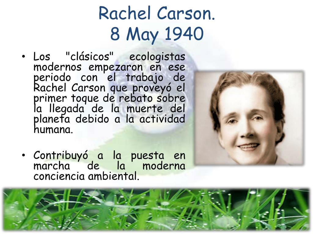PPT - La Ecología en la Historia. (1800 a 1979) PowerPoint Presentation ...