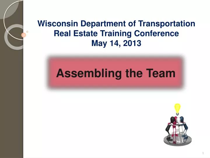 PPT - Assembling the Team PowerPoint Presentation, free download - ID ...