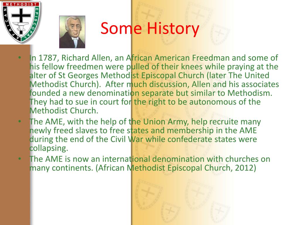 PPT - A visit to Bethel African Methodist Episcopal Church PowerPoint ...