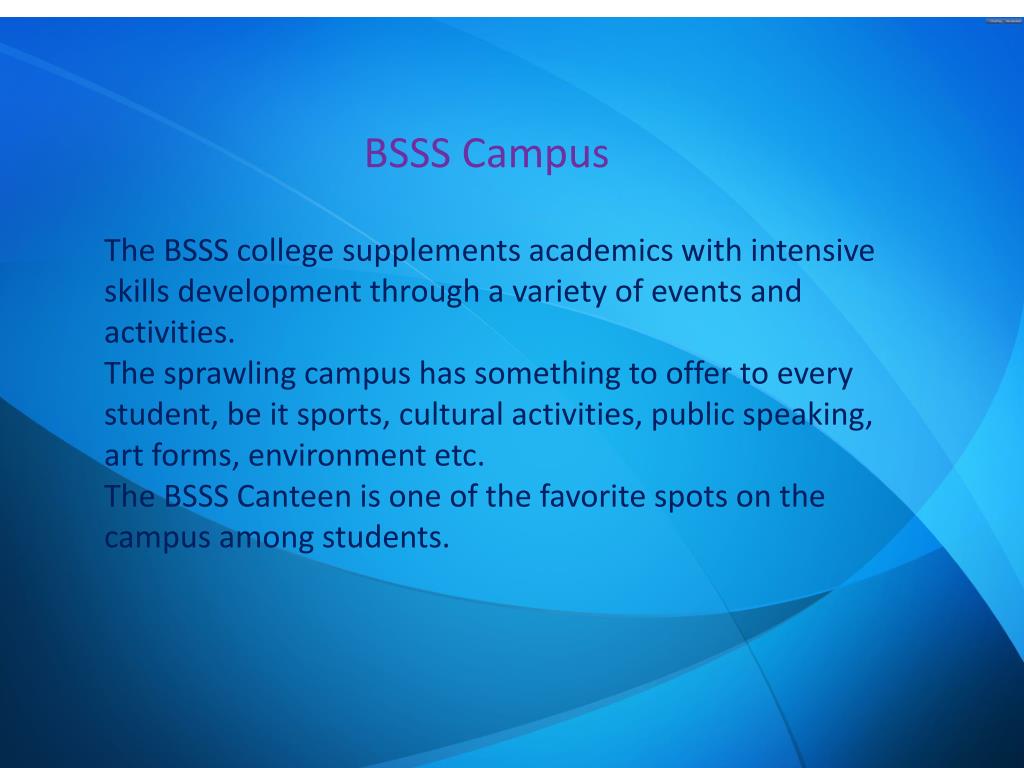 PPT - The Bhopal School of Social sciences PowerPoint Presentation ...