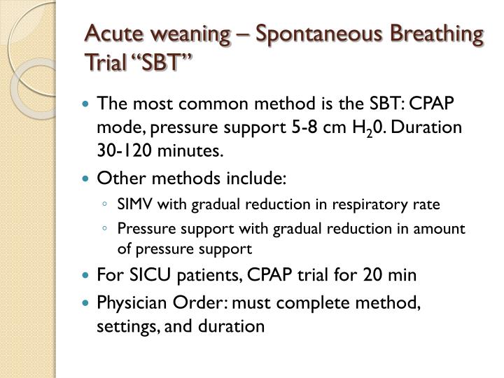 PPT - The SLRH Ventilator Weaning Protocol Workgroup PowerPoint ...