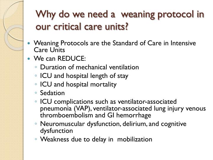 PPT - The SLRH Ventilator Weaning Protocol Workgroup PowerPoint ...