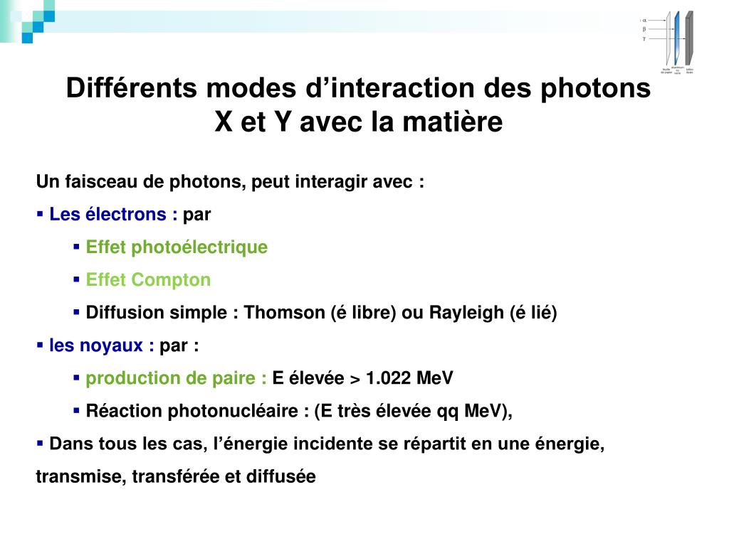 PPT - Éléments de Biophysique des Radiations Ionisantes PowerPoint ...