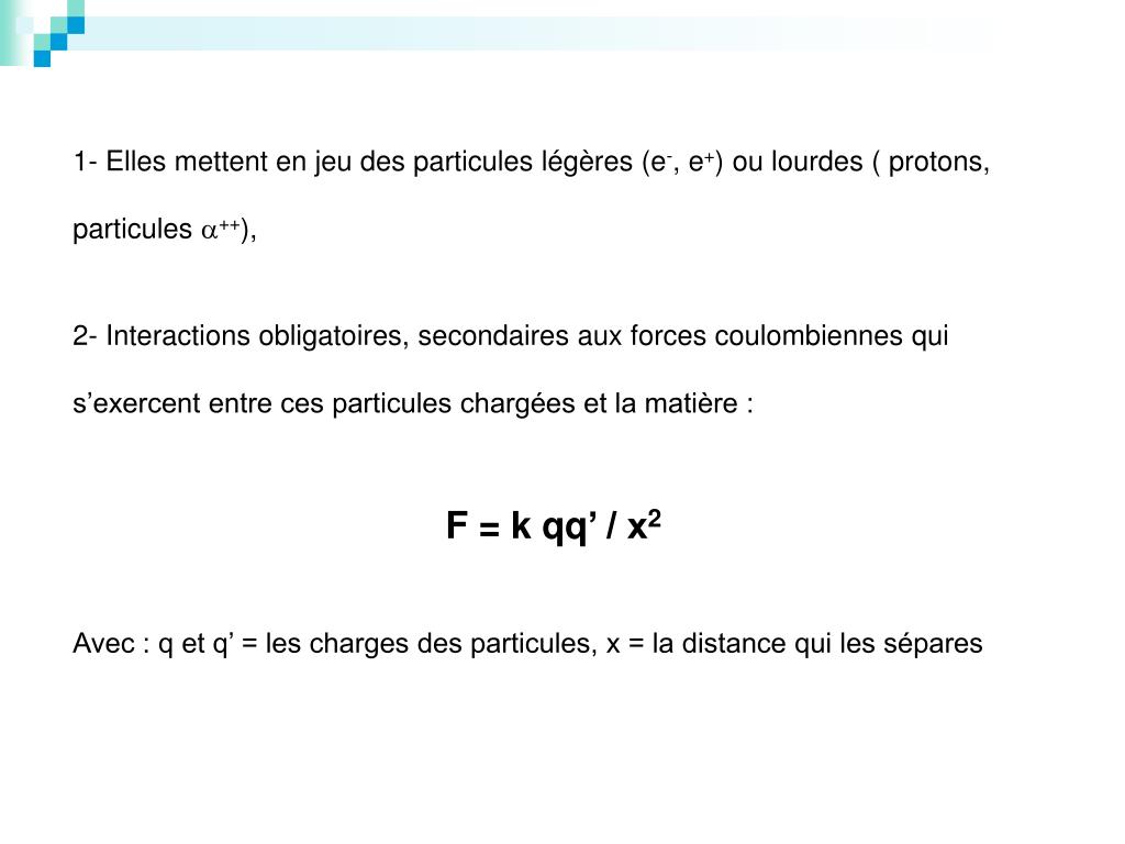 PPT - Éléments de Biophysique des Radiations Ionisantes PowerPoint ...