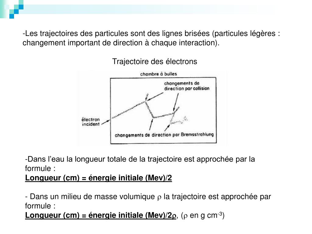 PPT - Éléments de Biophysique des Radiations Ionisantes PowerPoint ...