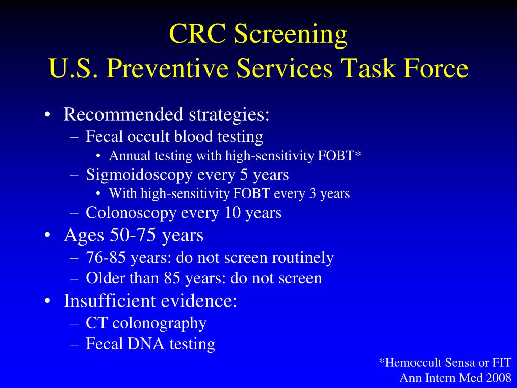 PPT - Colorectal Cancer Screening: Costs, Compliance and Couric ...