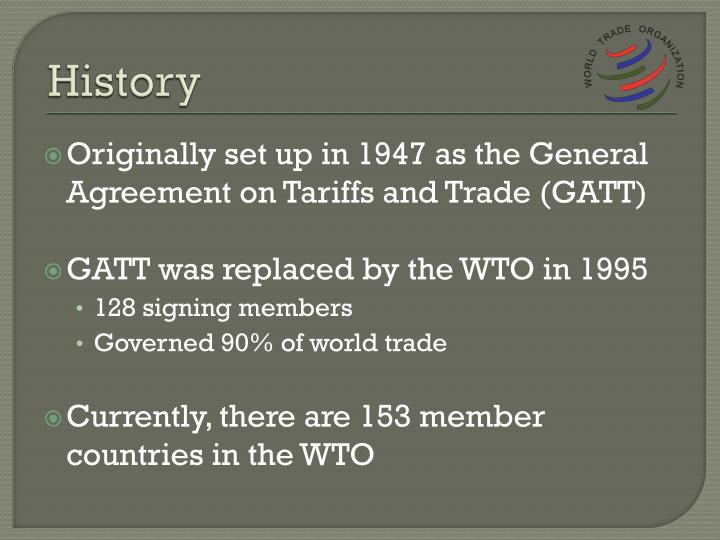 PPT - World Trade Organization PowerPoint Presentation - ID:1890876