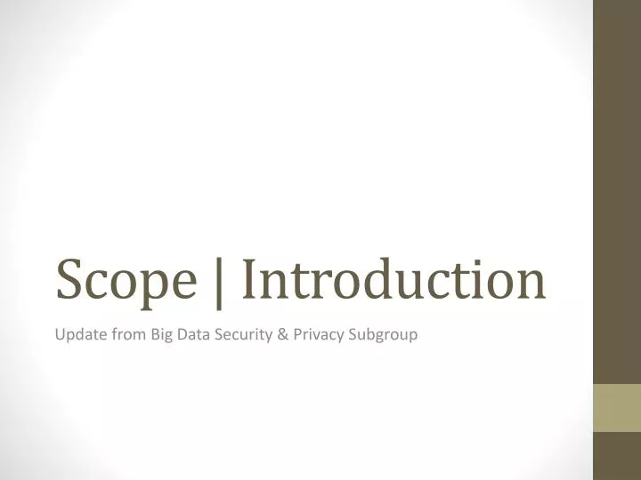 PPT - Scope | Introduction PowerPoint Presentation, free download - ID ... PPT - Scope | Introduction PowerPoint Presentation, free download - ID ...