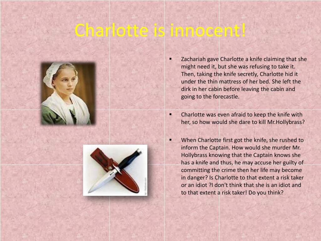 PPT - The True Confessions of Charlotte Doyle By AVI : winner of the ...