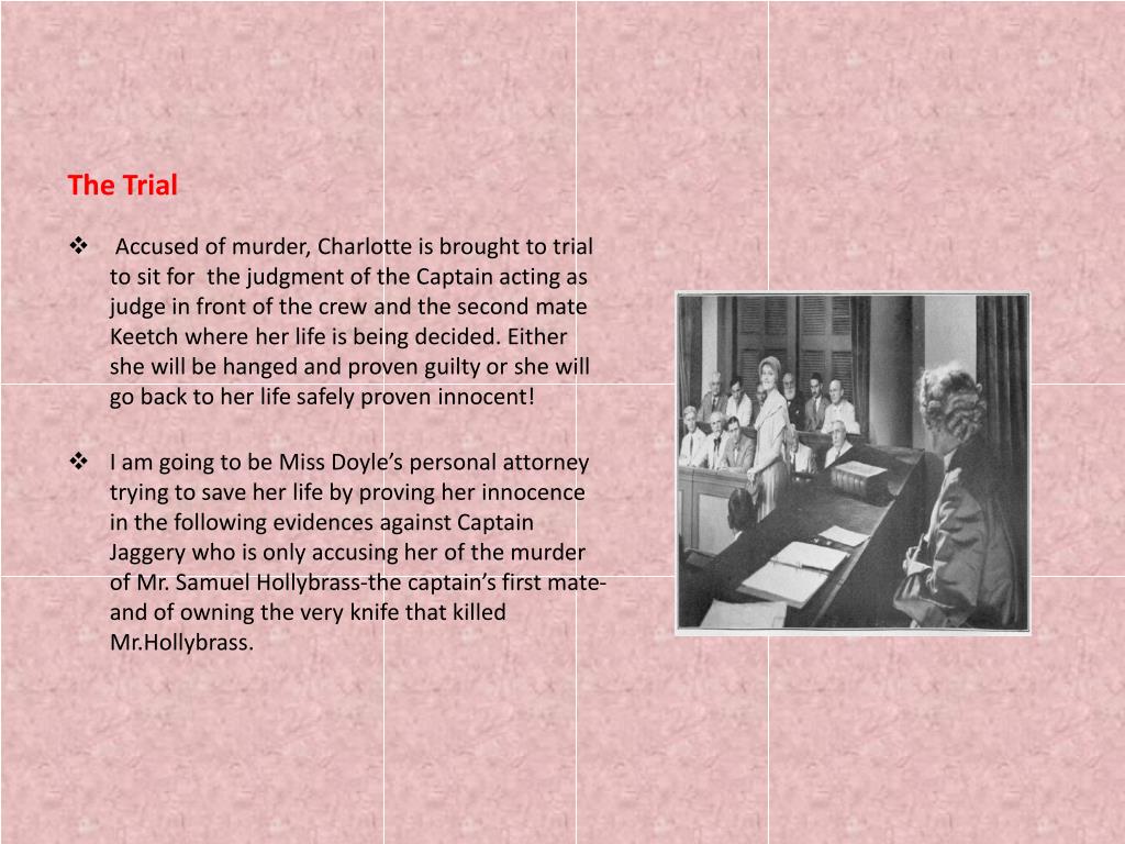 PPT - The True Confessions of Charlotte Doyle By AVI : winner of the ...