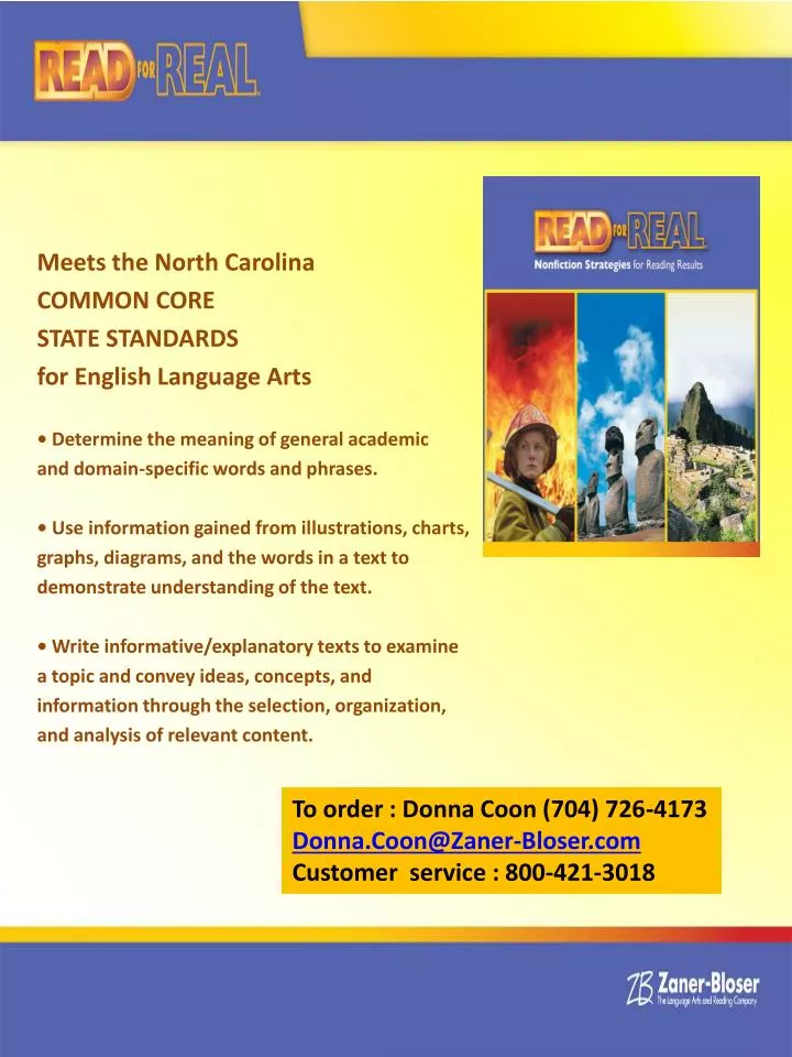 PPT Meets The North Carolina COMMON CORE STATE STANDARDS For English ppt-meets-the-north-carolina-common-core-state-standards-for-english