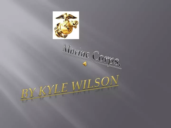 PPT - Marine Corps. PowerPoint Presentation, free download - ID:1892248