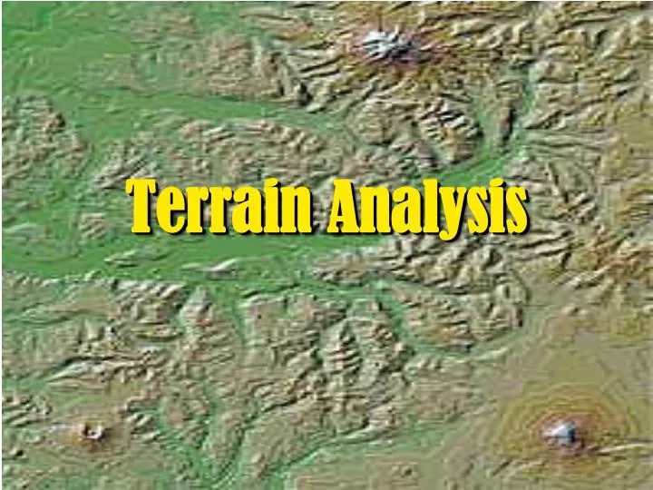 PPT - Terrain Analysis PowerPoint Presentation, free download - ID:1892252