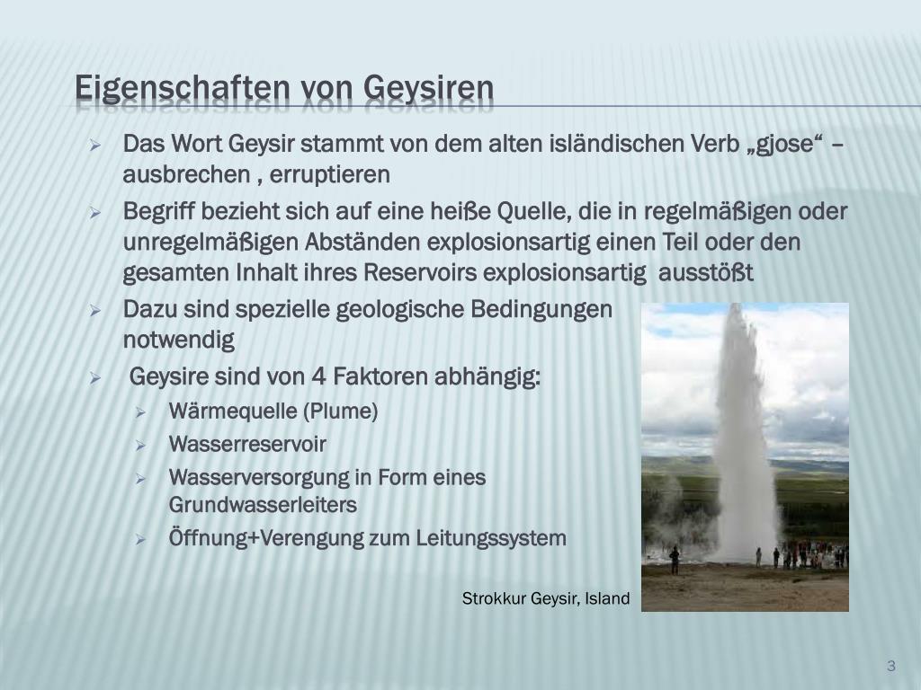 PPT - Präsentation Geothermie und Allg. Hydrogeologie PowerPoint ...