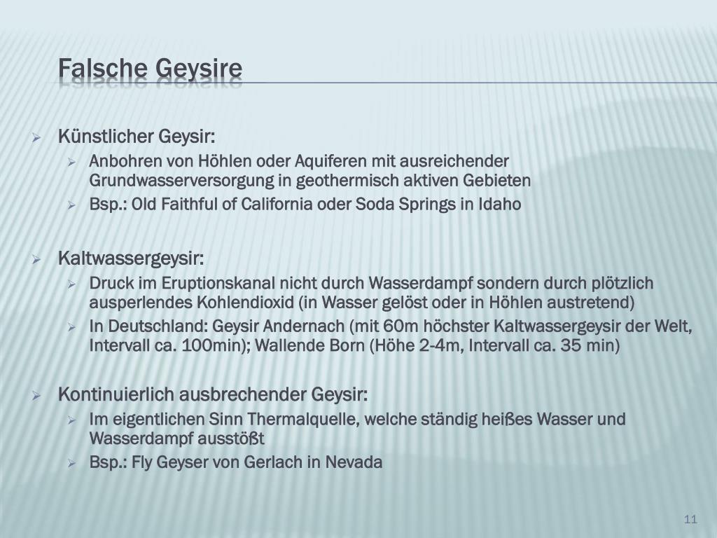 PPT - Präsentation Geothermie und Allg. Hydrogeologie PowerPoint ...