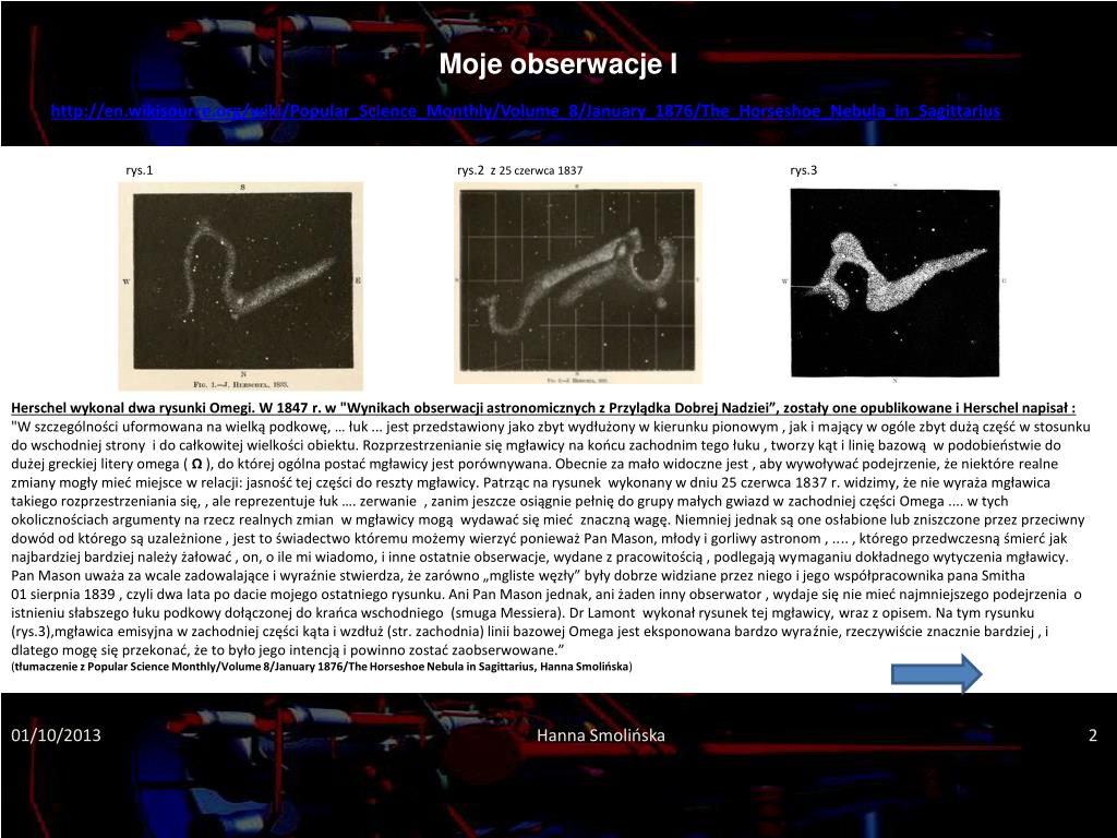 PPT - Mgławica Omega M17 Interactive HR diagram.mht alternatywne ...