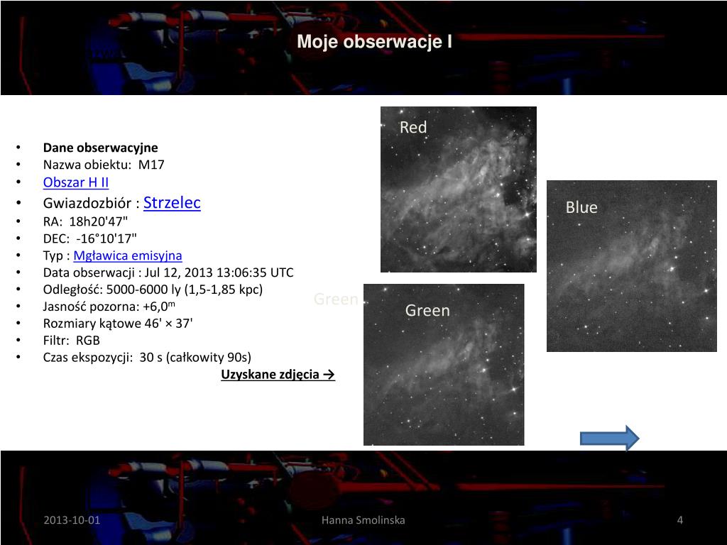 PPT - Mgławica Omega M17 Interactive HR diagram.mht alternatywne ...