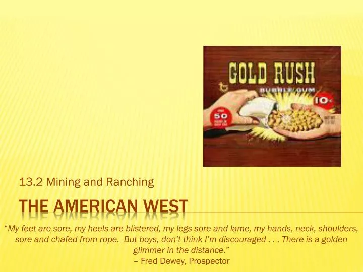 PPT - The american west PowerPoint Presentation, free download - ID:1893619